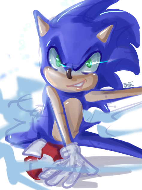 Sonic Fanart - ibisPaint