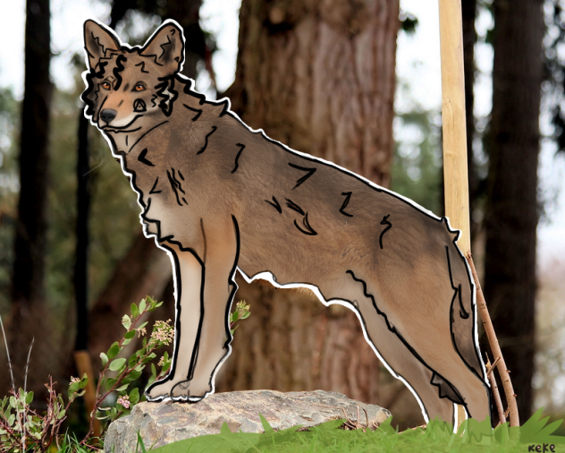 Therian pfp number 1 red wolf - ibisPaint