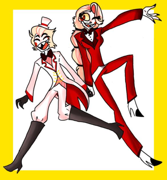 Lucifer and Charlie!!!!! - ibisPaint