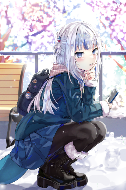 Gura winter - ibisPaint