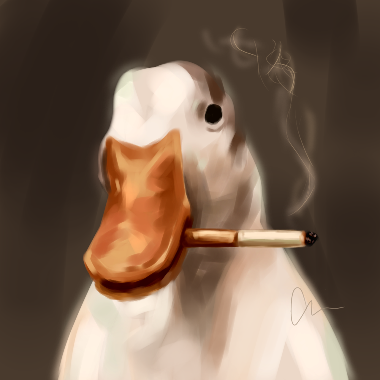 smoke duck - ibisPaint