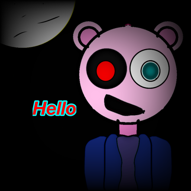 George piggy half infected - ibisPaint