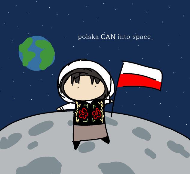 polska can into space - ibisPaint