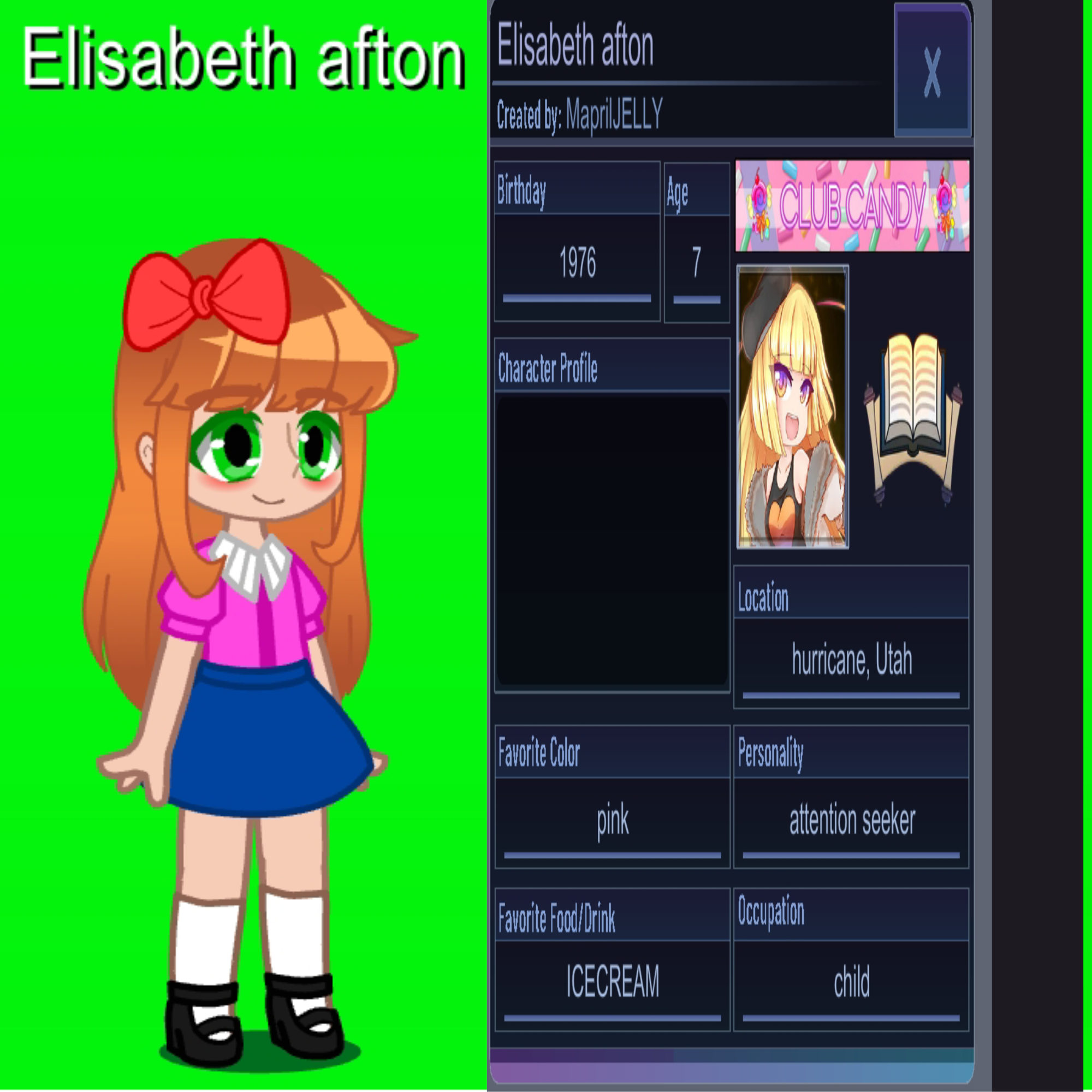Elisabeth afton oc! - ibisPaint