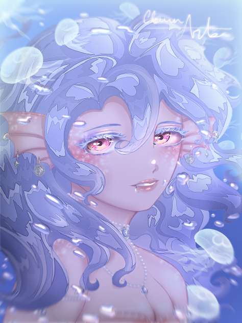 New Mermaid OC - ibisPaint