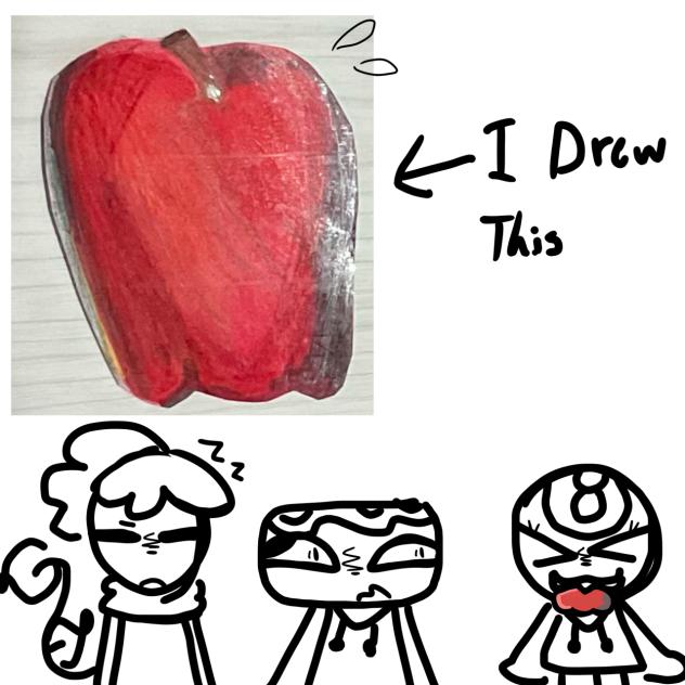 I drew Apple - ibisPaint