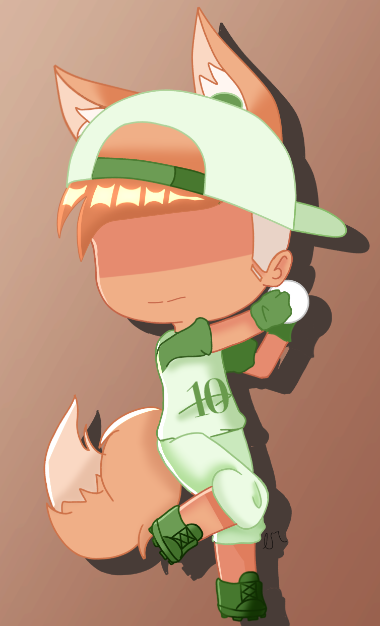 Gacha Baseball pose - ibisPaint