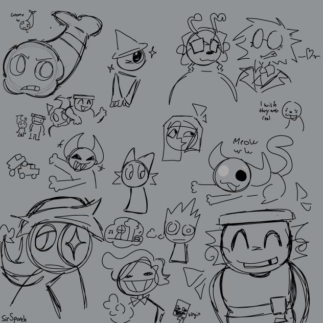 So many doodles - ibisPaint