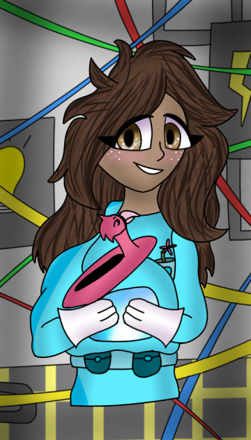 Among us oc without helmet - ibisPaint