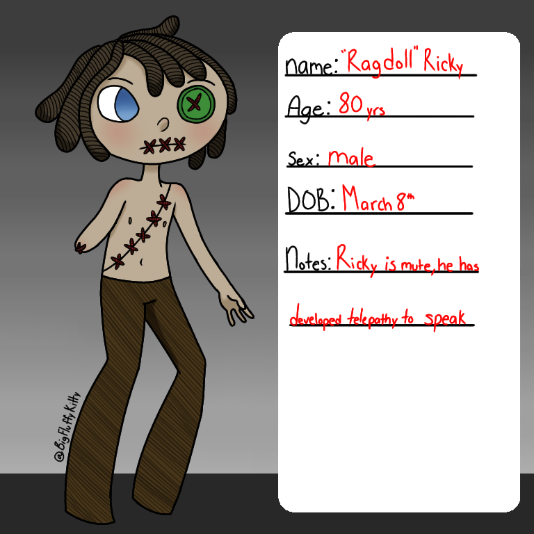 Rag doll Ricky - ibisPaint