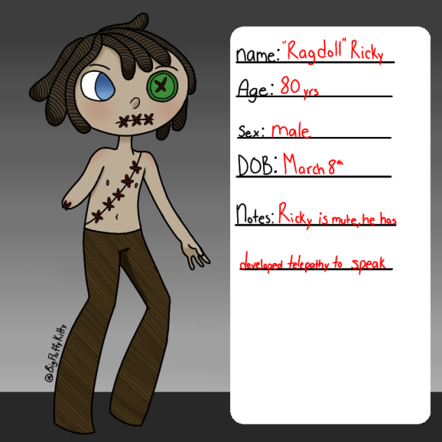 Rag doll Ricky - ibisPaint
