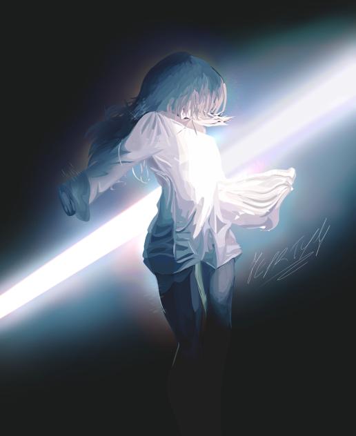 I'm disappearing and I can't help it... - ibisPaint