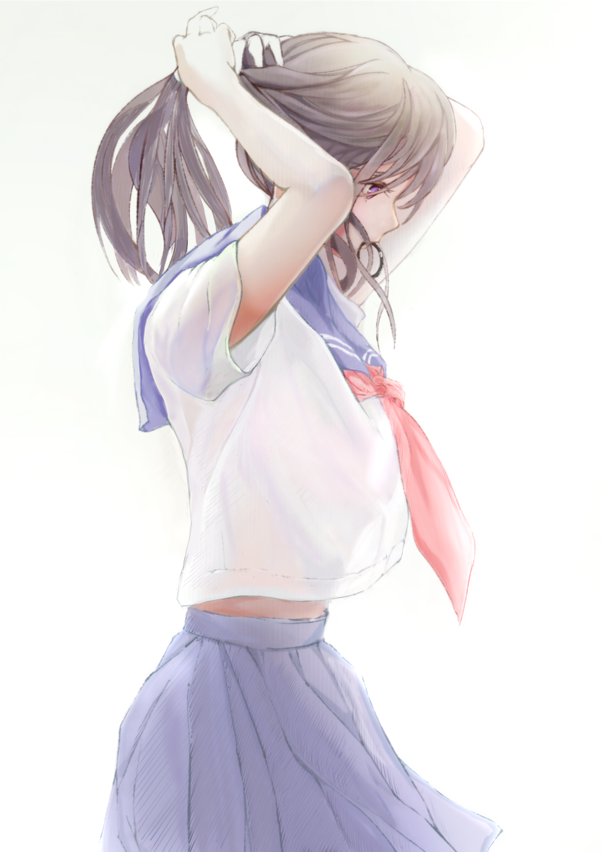 ponytail - ibisPaint