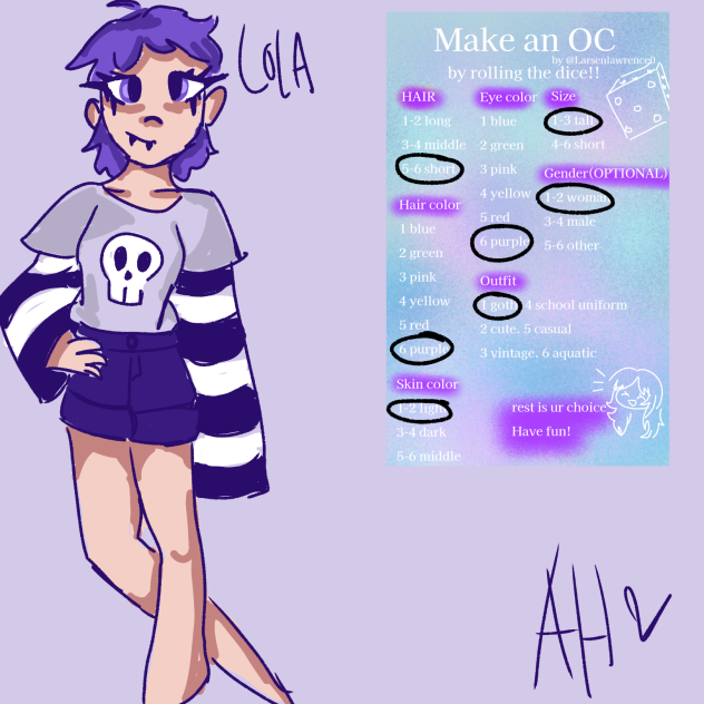 make an oc challenge - ibisPaint