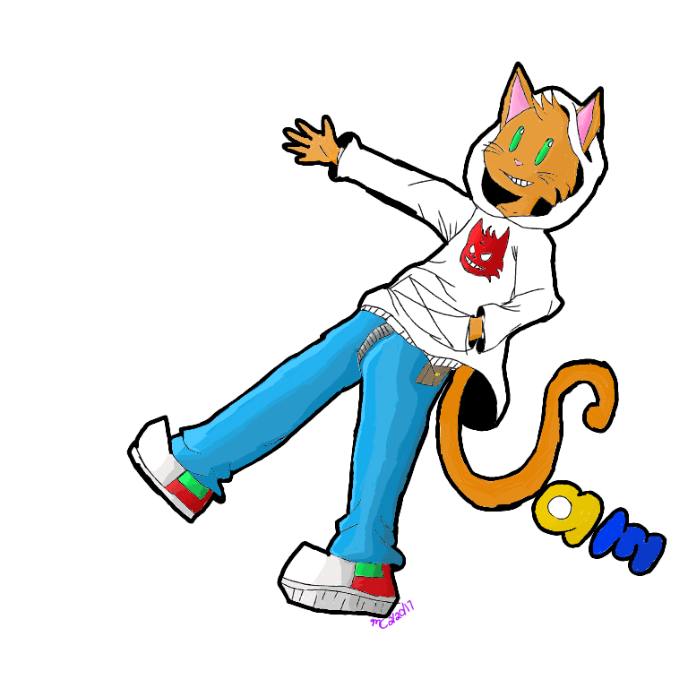Sam the cat - ibisPaint