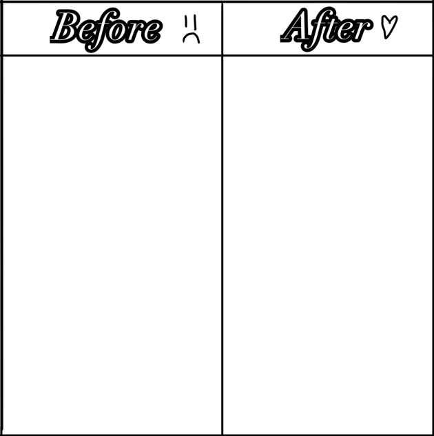 Before and After! 💕 - ibisPaint