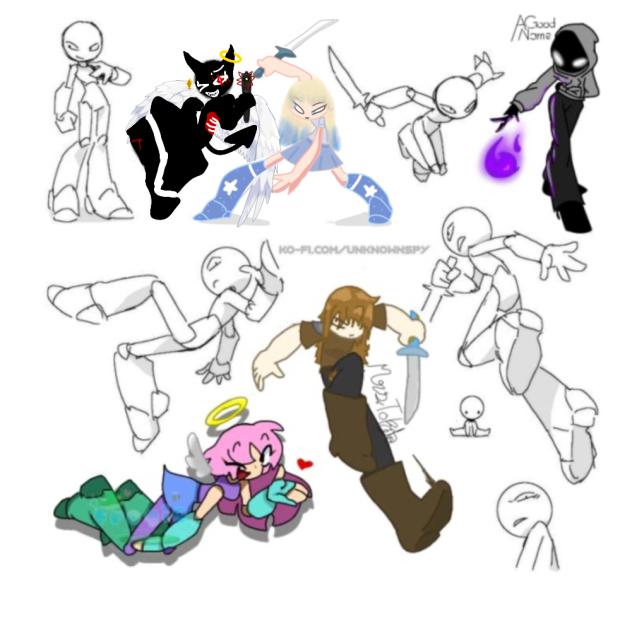 fighter collab thing - ibisPaint