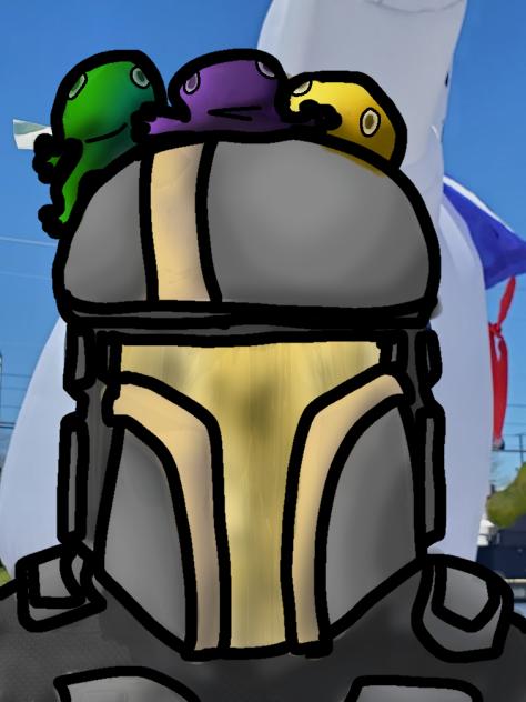 frog mando - ibisPaint