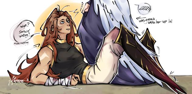 Nap time disturbed - ibisPaint