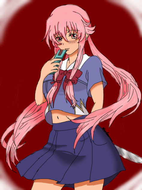 Yuno Gasai (speedpaint) - ibisPaint