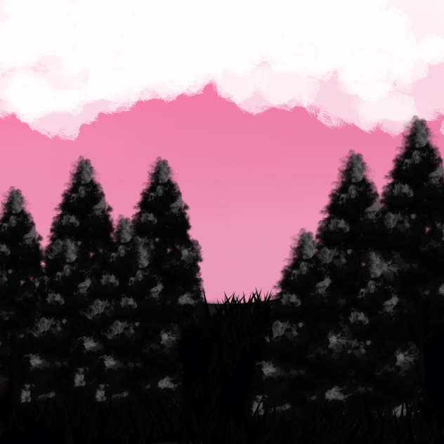 pink landscape - ibisPaint