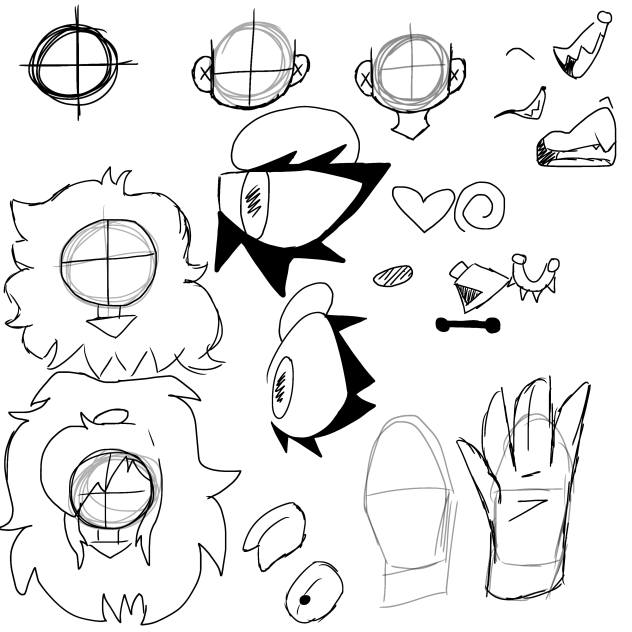 Lazy sketch tutorial - ibisPaint