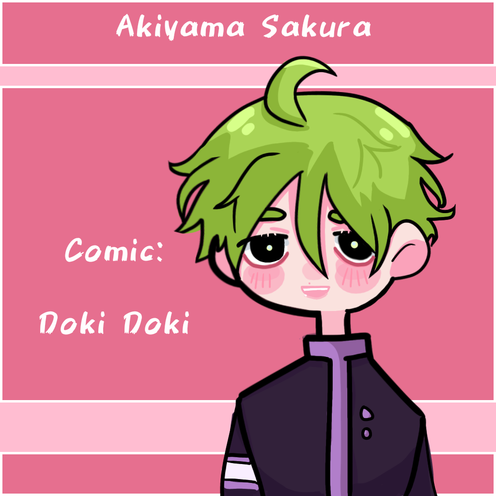 Doki OC- Akiyama Sakura - ibisPaint