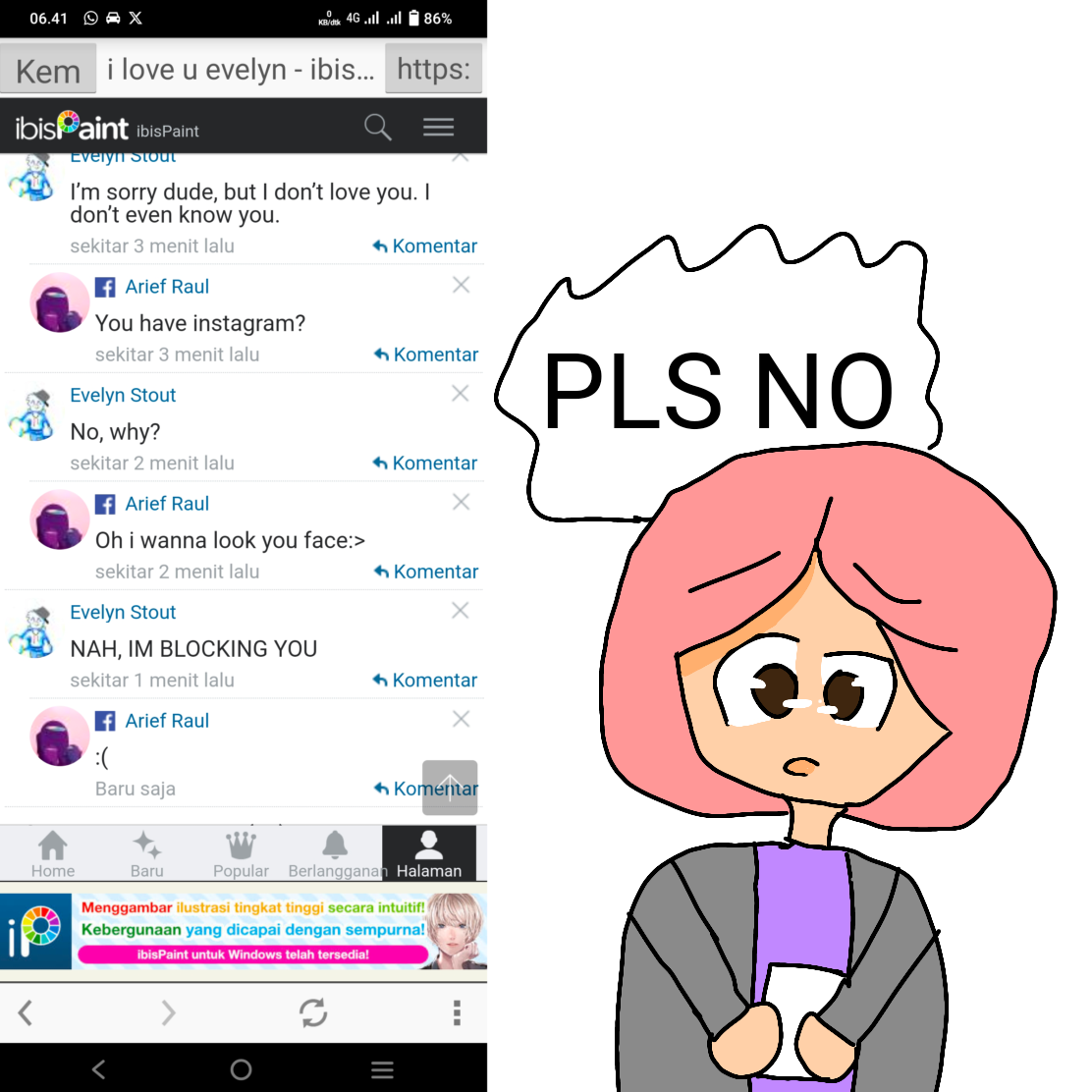 NOOOOOOO - ibisPaint