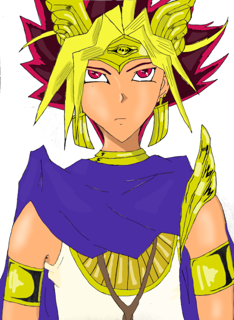 pharaoh atem (yami yugi) - ibisPaint