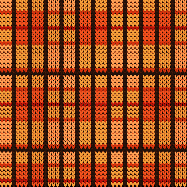 Knitted Halloween Theme Pattern - ibisPaint