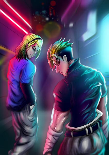 A Town Geng geng - ibisPaint
