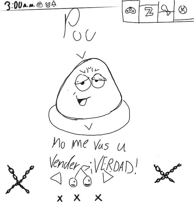 vendo Pou - ibisPaint