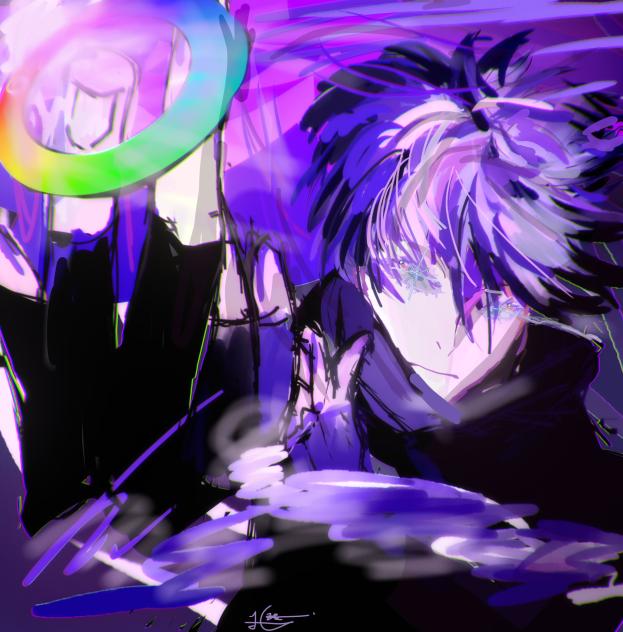 satoru gojo hollow purple - ibisPaint