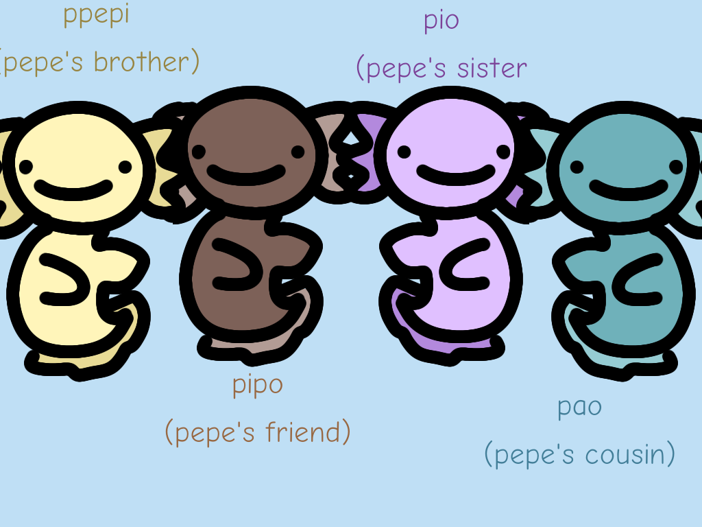 MEET PEPE'S FAM - ibisPaint