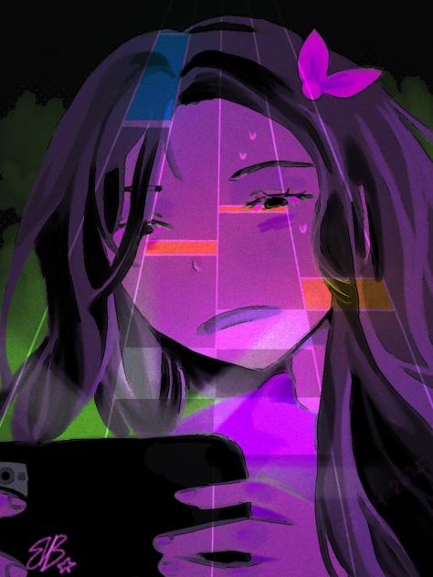 me sweating in the corner - ibisPaint