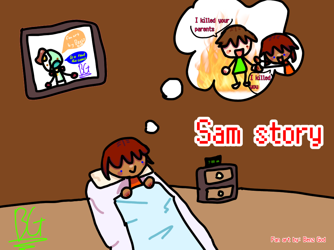 More Sam story fan art - ibisPaint