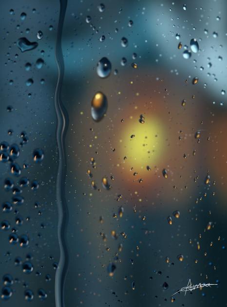 Rainy day - ibisPaint