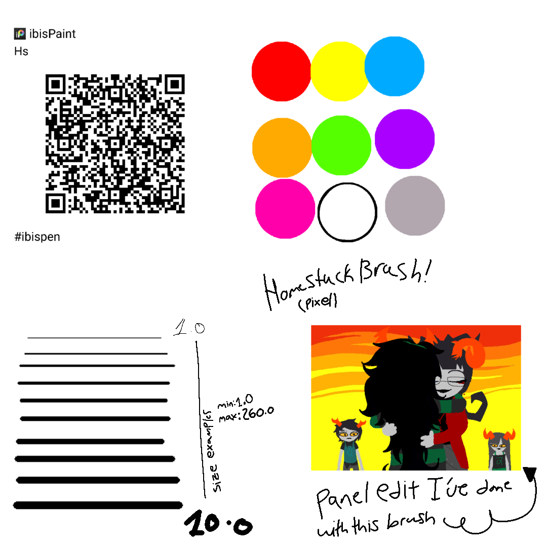 Homestuck brush! - ibisPaint