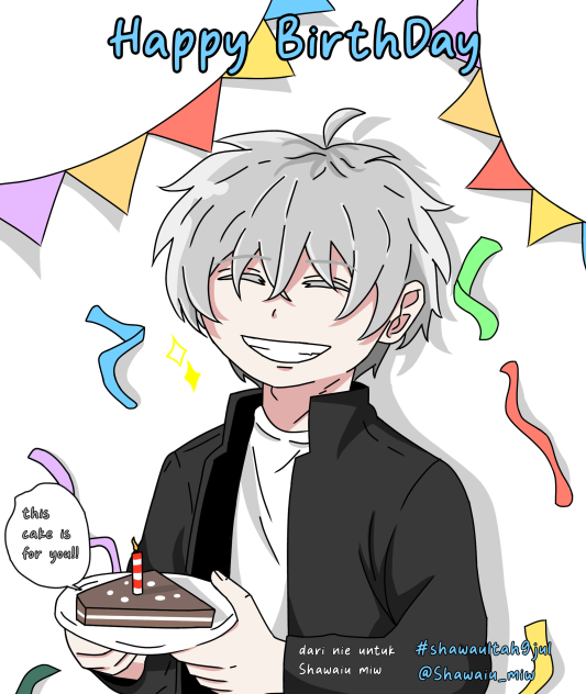 Happy BirthDay Shawaiu miw - ibisPaint