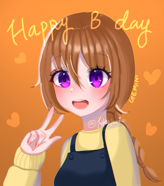 HBD gemini req by (kayden) - ibisPaint