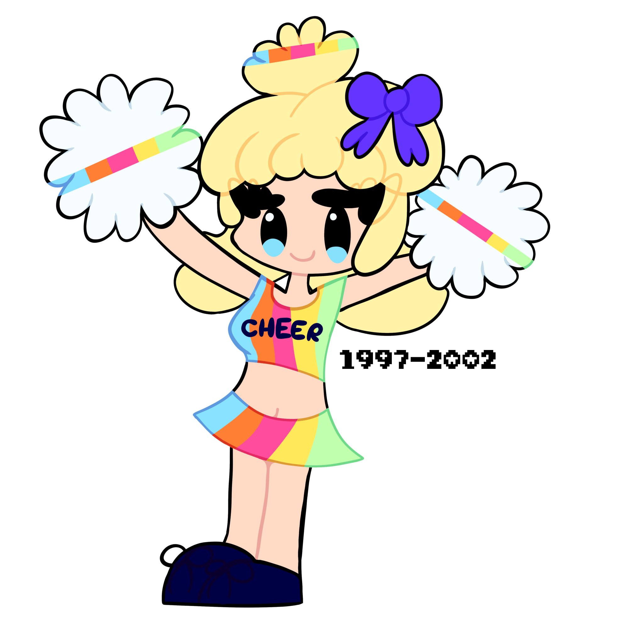 Irene Cheer Captain (1997-2002) - ibisPaint