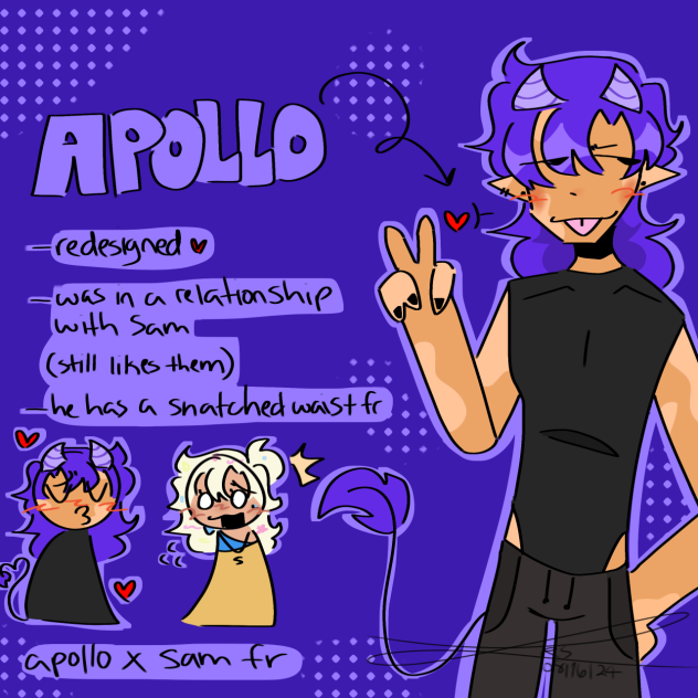 lazy apollo ref😔💔 - ibisPaint