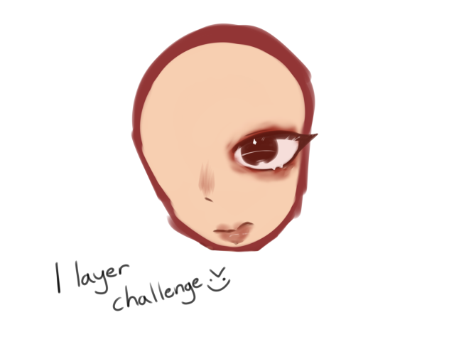 1 layer challenge - ibisPaint