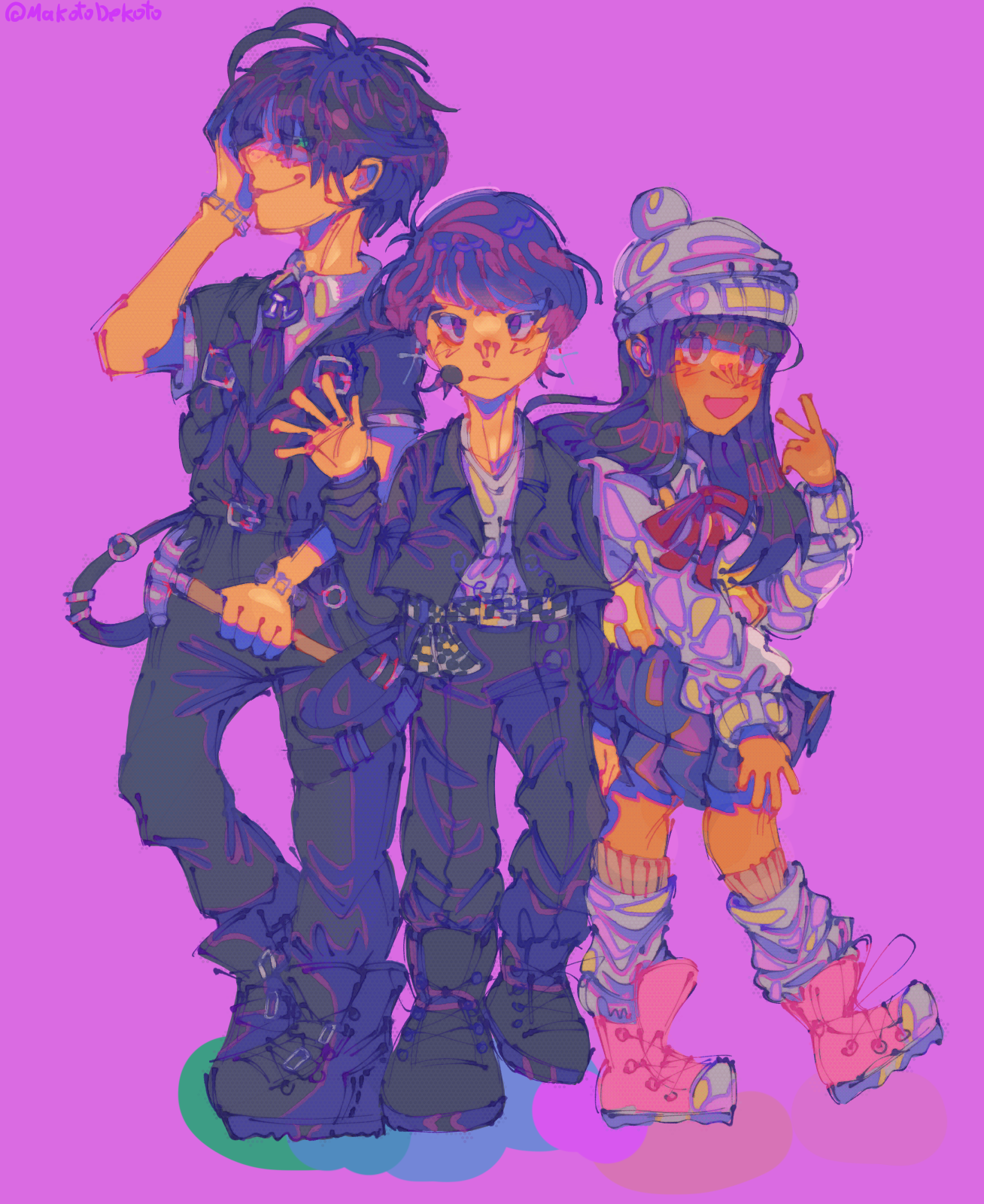 Daybreak goodbye stage - ibisPaint