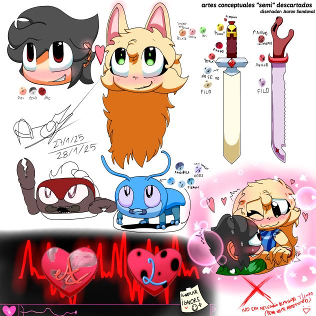 Lance and Lenny concept art - ibisPaint