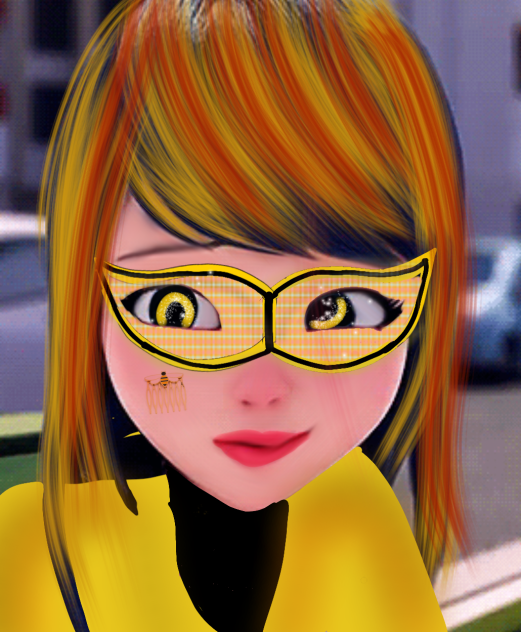 miraculous ladybug as bee queen - ibisPaint
