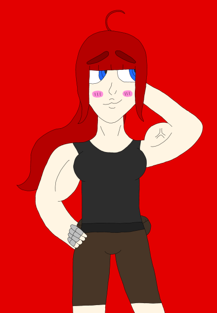 Reikio Weaver (Fangan protag) - ibisPaint