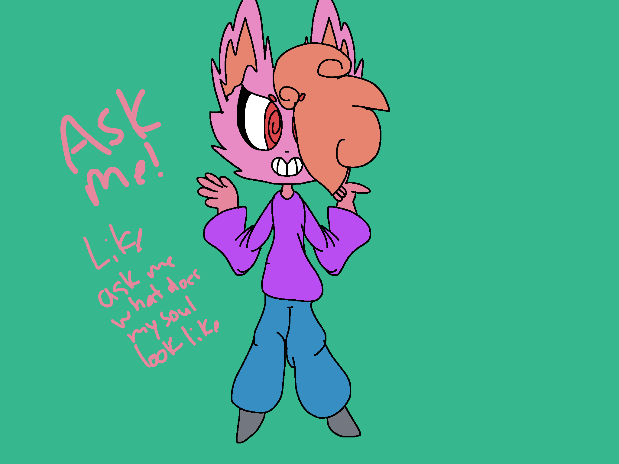 Ask SwirlCat! - ibisPaint