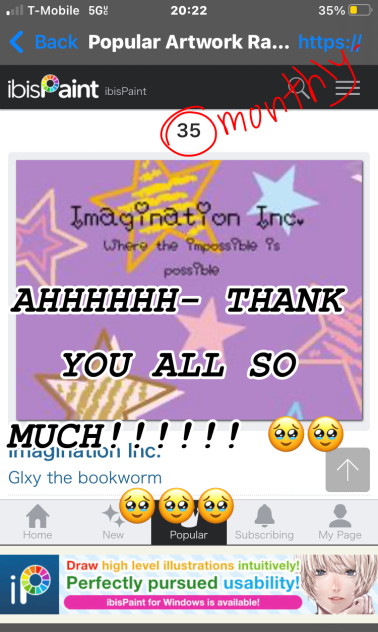 THANK YOU ALL🥹🥹 - ibisPaint