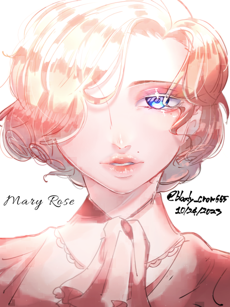 American lady (Colored ver.) - ibisPaint